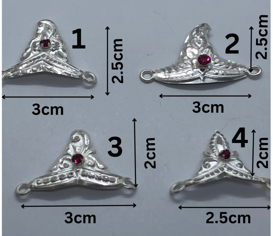 1 inch Mukut / Crown for 0-2size Dev / Devi / God / Idols - Gahenaz ...