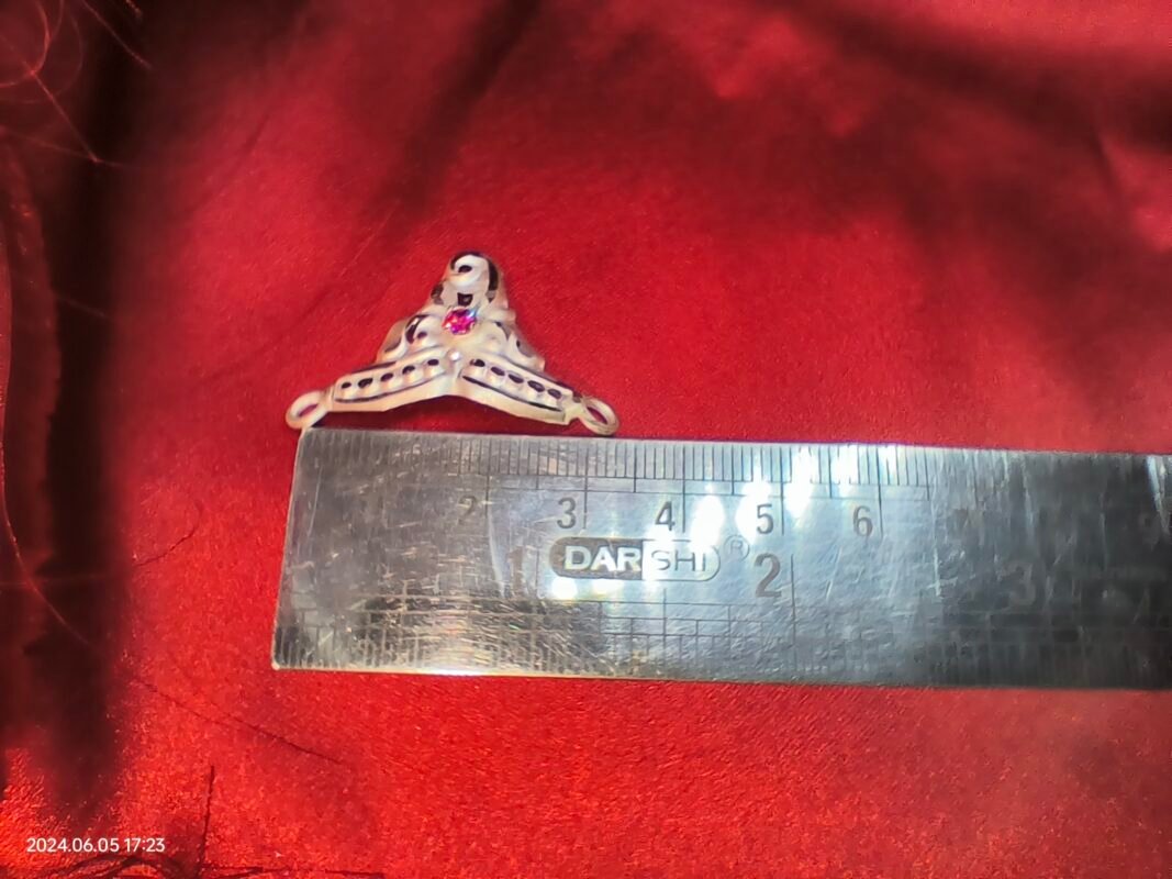 1 inch Mukut / Crown for 0-2size Dev / Devi / God / Idols - Gahenaz ...