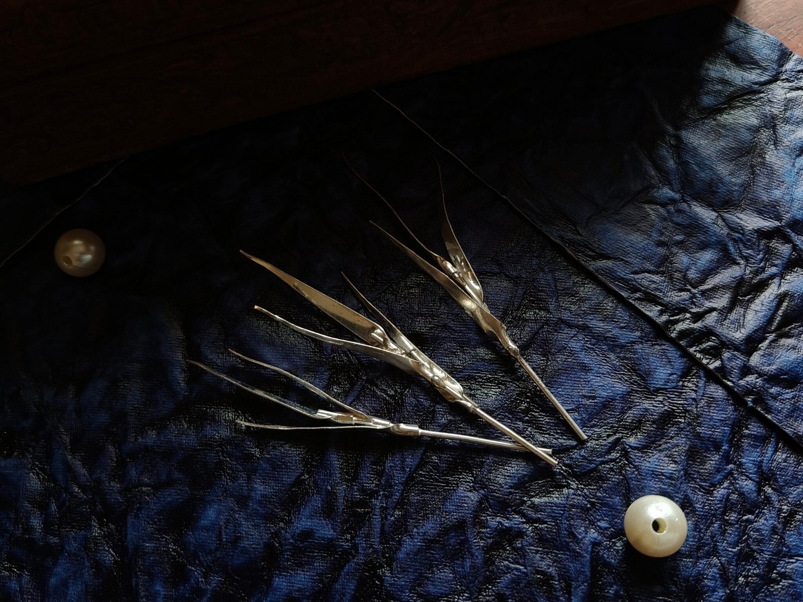 Silver Durva Grass For Puja And Abhishek