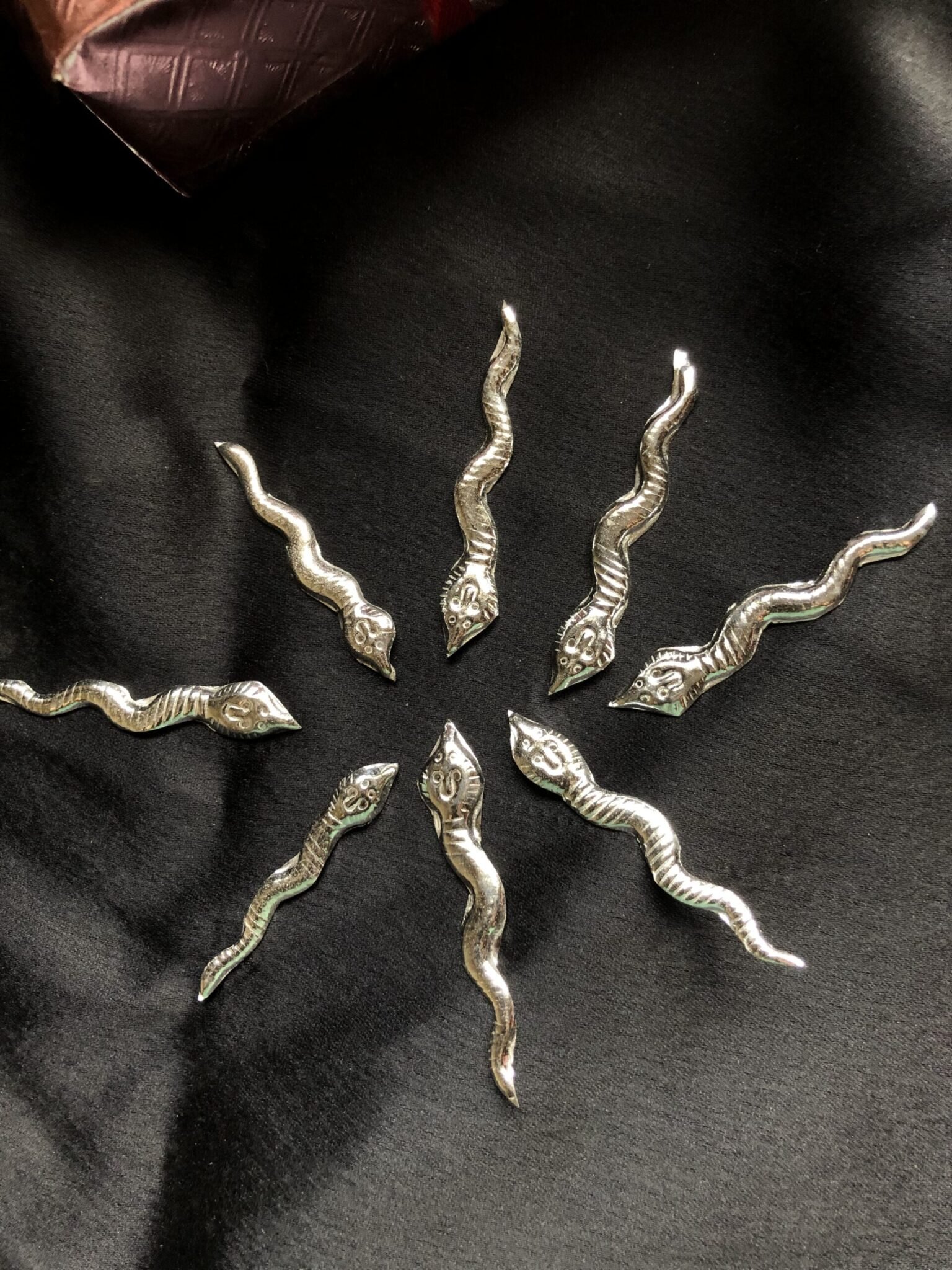 Silver Naag Devta Idol For Bhumi Pooja, Silver Naag, Saap, Snake Statue ...