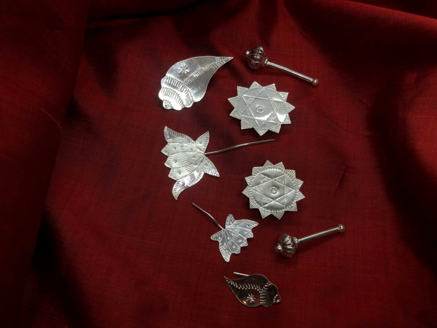 Sankh Chakra Gada Padma / Poddo / Weapon Of Narayana / Vishnu