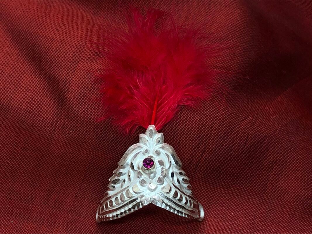 2 inch Traditional Silver Mukut/Crown for 3-4size Deity/Idol / Dev-Devi ...
