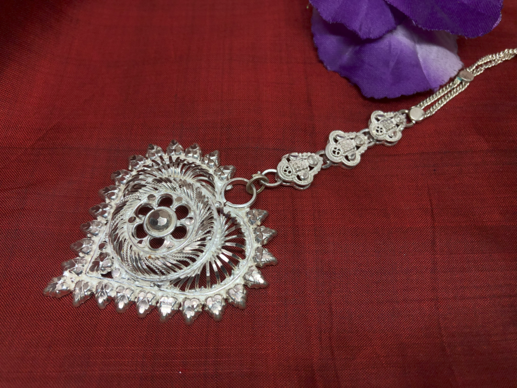 Maang Tika/Tikli - Gahenaz Silver: Timeless Elegance In Handcrafted ...