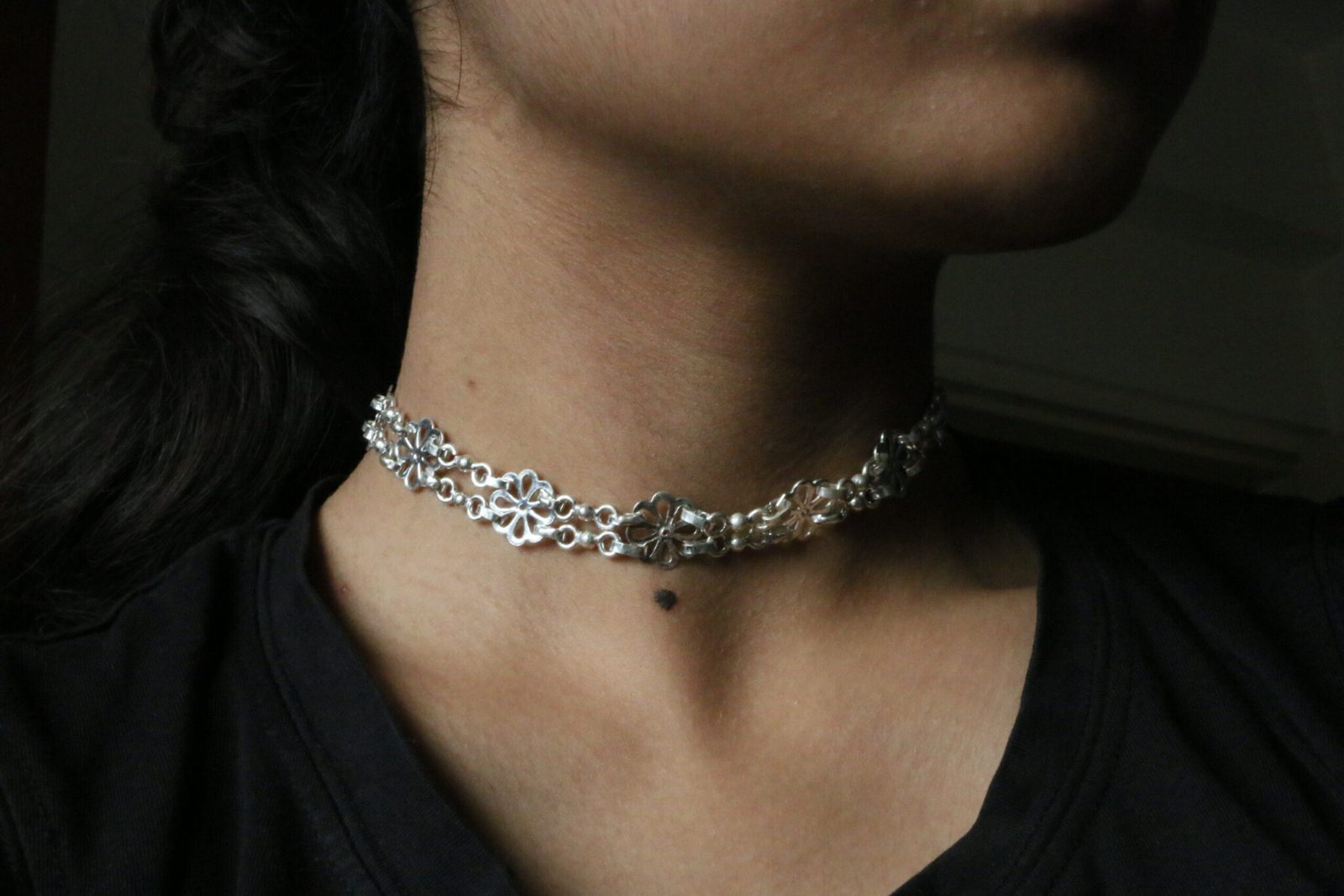 Gahenaz Captivating Chand Mala Long Necklace