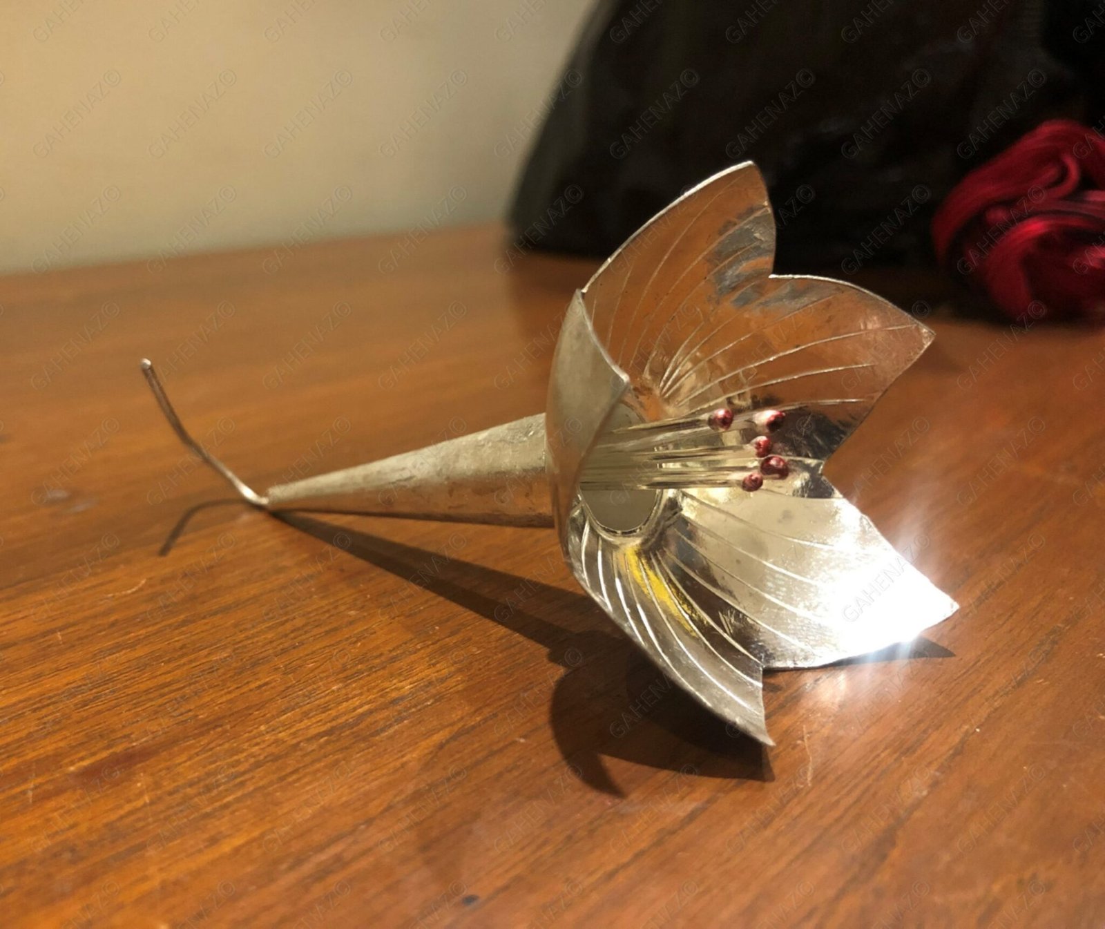 Silver Kolke Flower - Gahenaz Silver: Timeless Elegance In Handcrafted ...