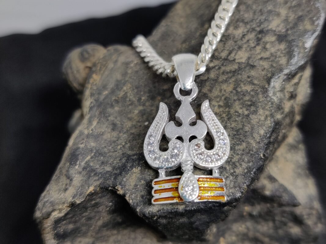 Fancy Trishul Pendant - Gahenaz Silver: Timeless Elegance In ...