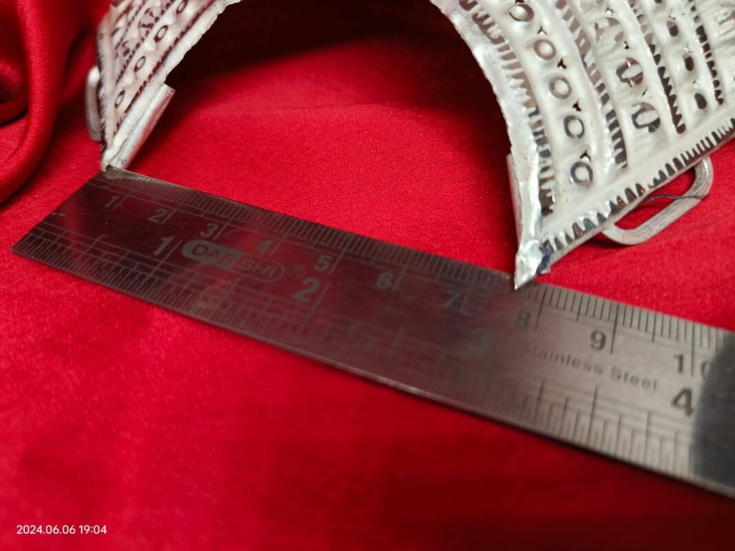 Gahenaz Silver Mukut For Devi Ma - Idol / Deity