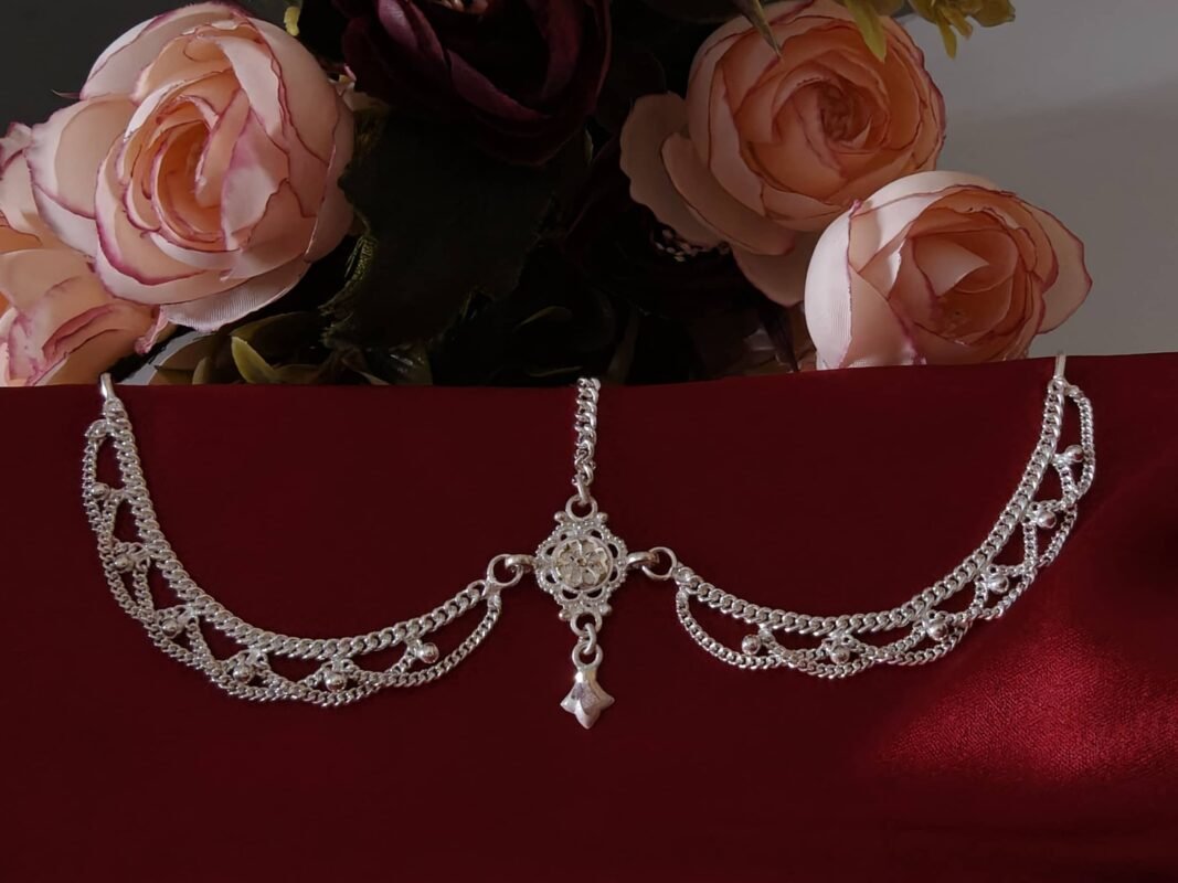 Tilottama Matha Patti / Maang Tikka/Tiara For Idol - Gahenaz Silver ...
